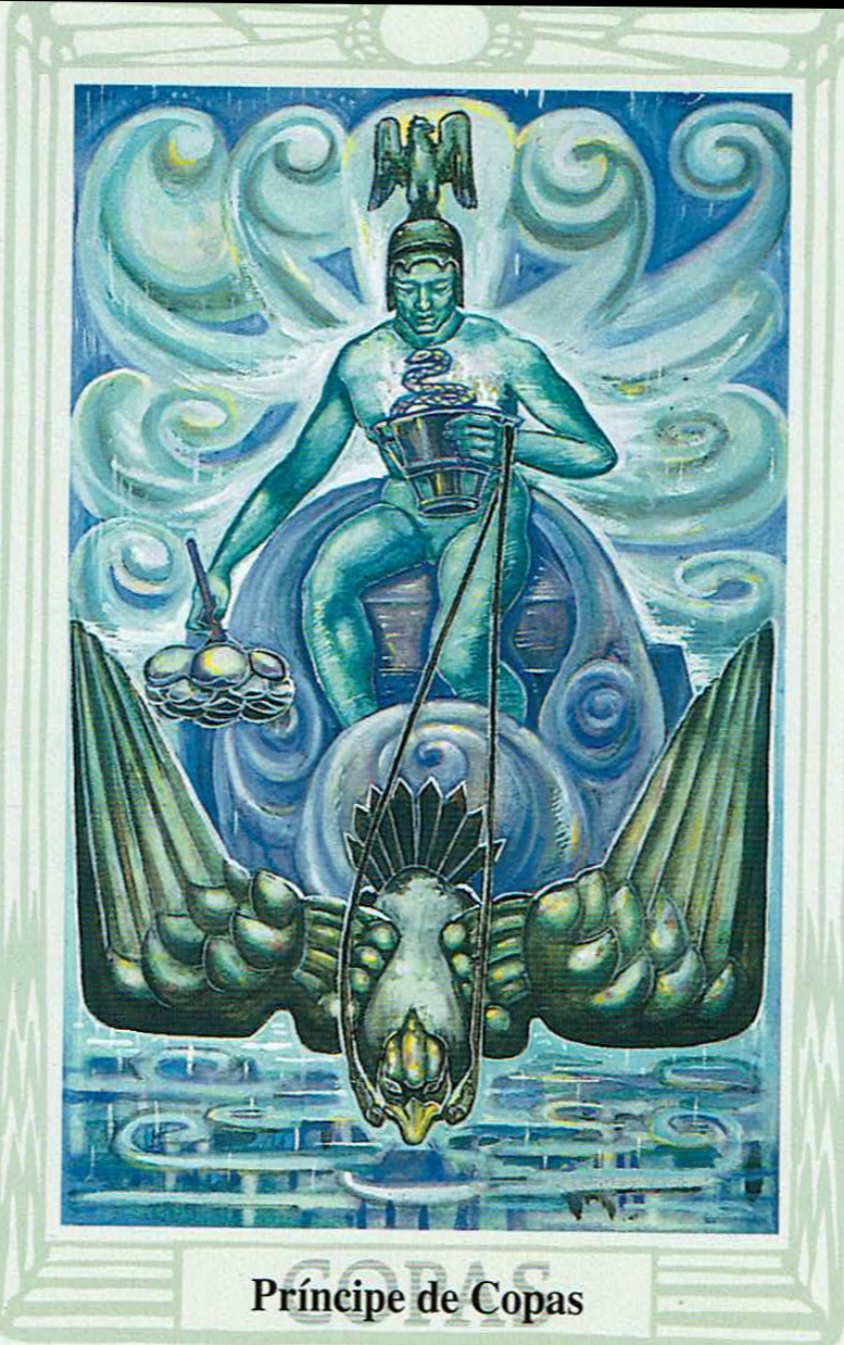 Rey de Copas - Aleister Crowley Tarot Thoth